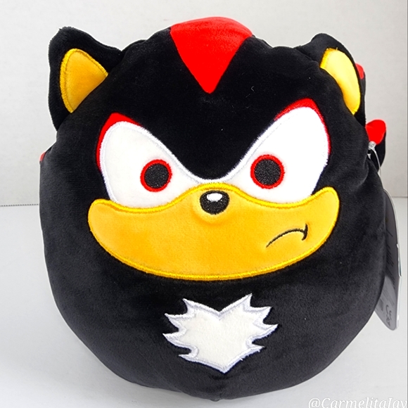 Squishmallows | Toys | Shadow Super 3d Sonic Black Hedgehog Sega X ...